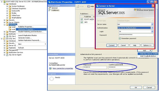 Ahmad Eid Salem: SQL Server 2005 - Merge Replication Step by Step Procedure